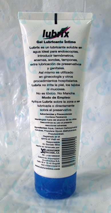 Gel Lubricante Lubrix 120 ML