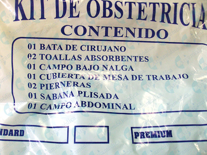 Kit Obstetricia standar