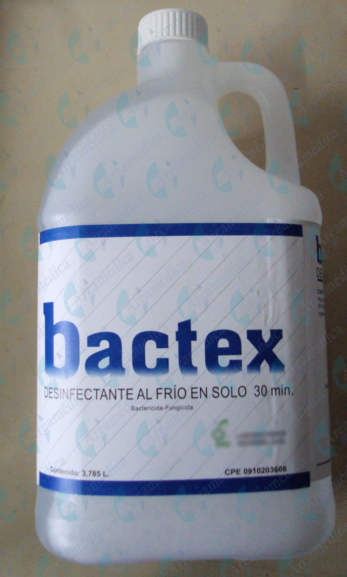 Bactex desinfectante al frio galon 3.785 litros