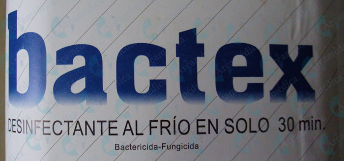 Bactex desinfectante al frio galon 3.785 litros