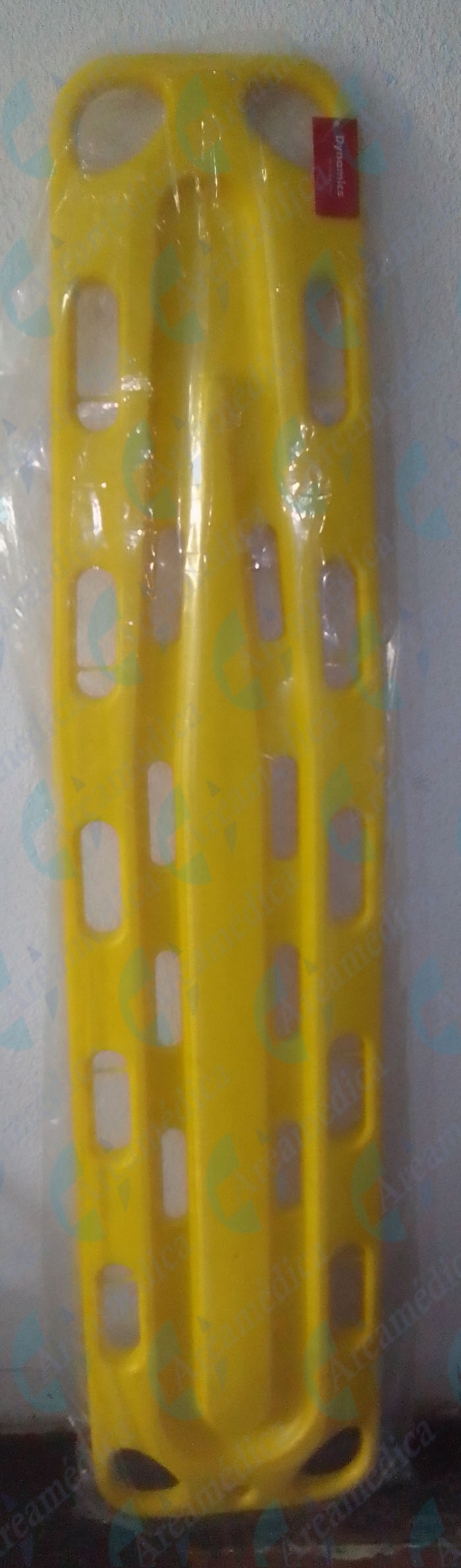 Tabla espinal adulto larga. amarilla cuerpo completo