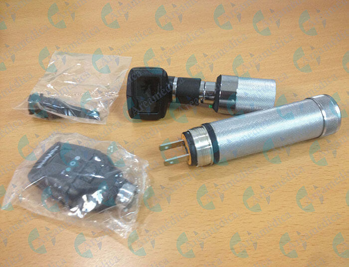 Equipo Orl Set Coaxial 97200 Otoscopio Oftalmoscopio Welch Allyn