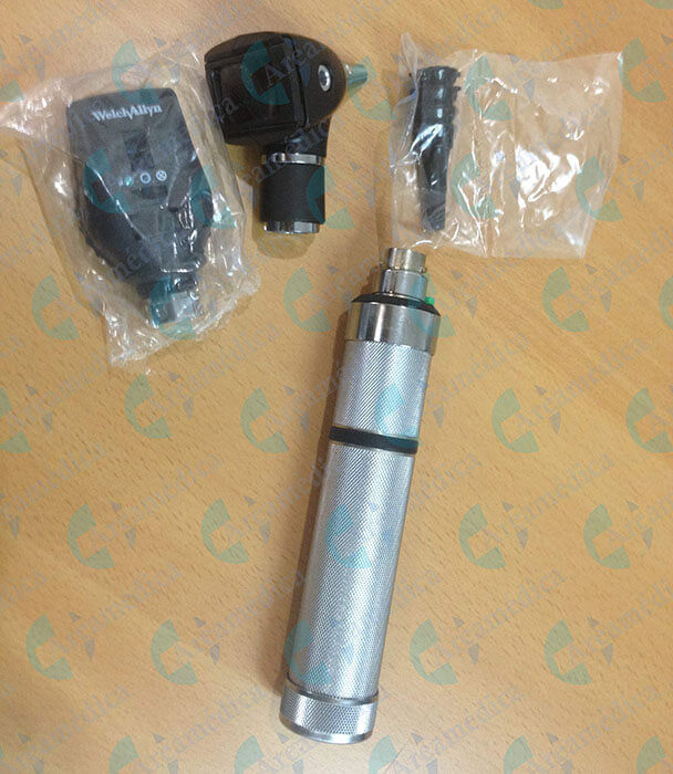 Equipo Orl Set Coaxial 97200 Otoscopio Oftalmoscopio Welch Allyn