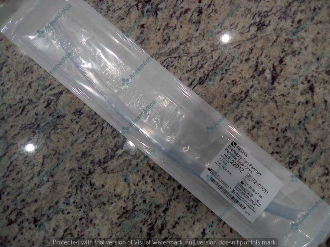 Drenaje Tipo Penrose Esteril Nro. 12 - 500mm