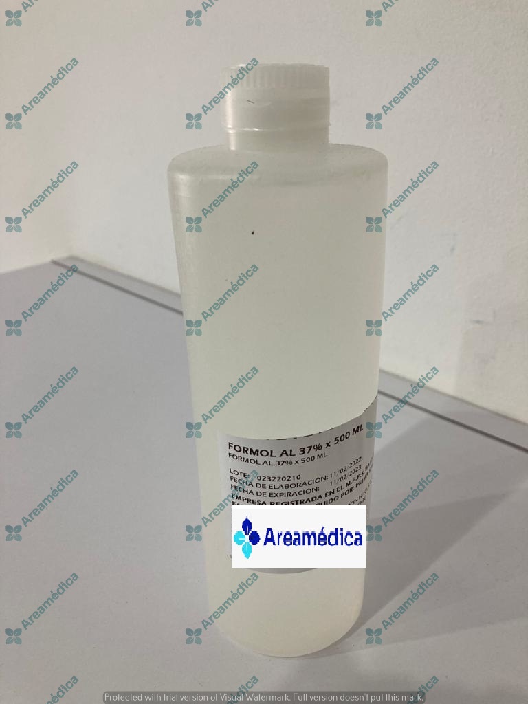 FORMOL PRESENTACION 500 ML