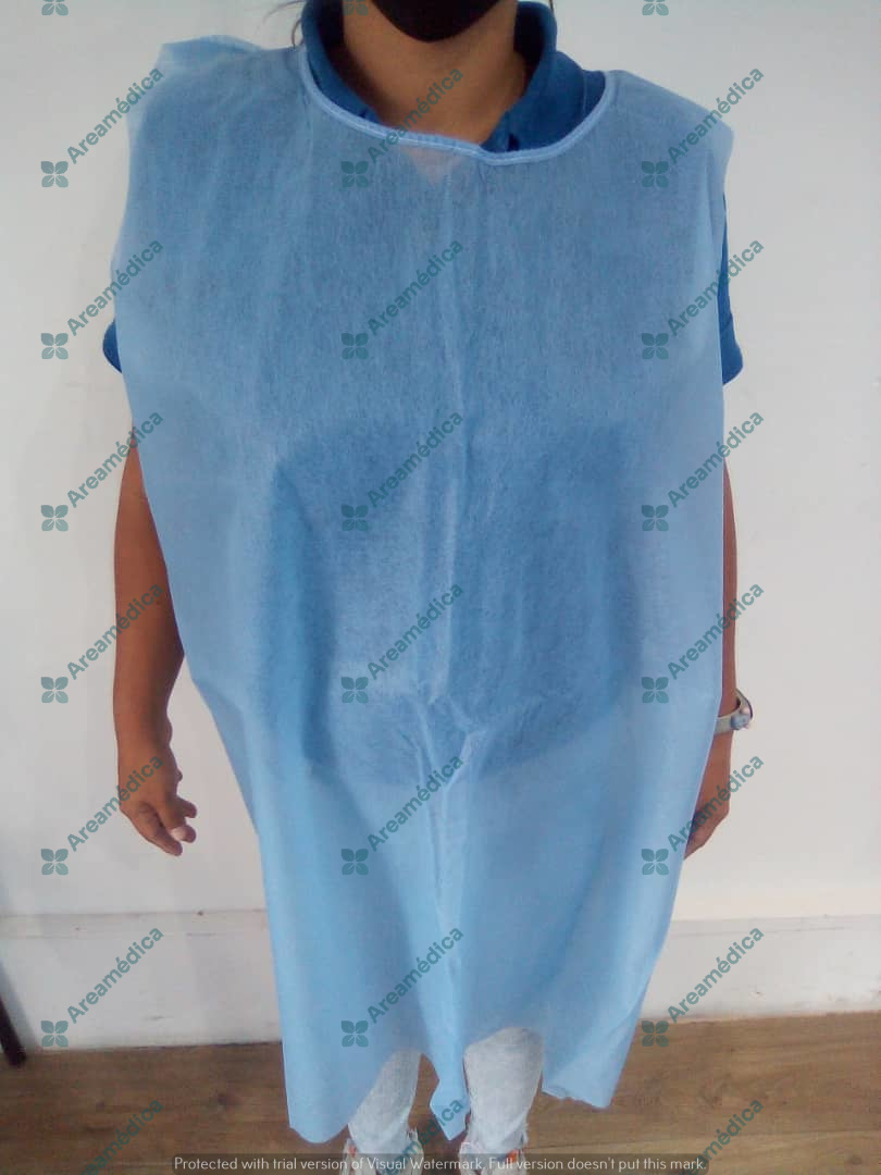 Bata Paciente 30 GR Descartable Linea Economica. Empaque individual