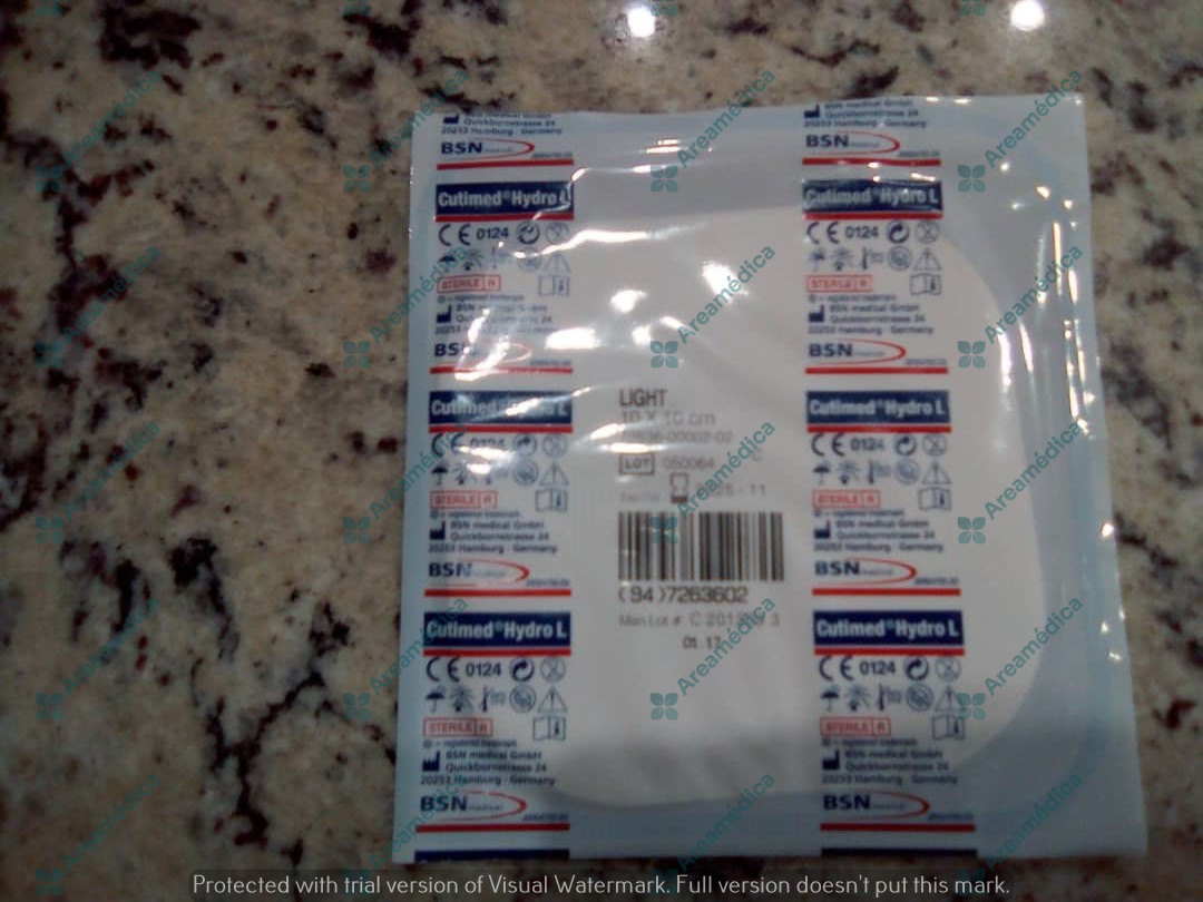 Cutimed Hydro L Hidro BSN Aposito Hidrocoloide L Esteril 10 x 10cm 4 x ...