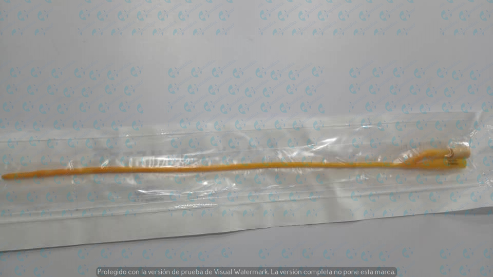 SONDA 2 VIAS LATEX 12FR FOLEY (E) CATETER URETRAL