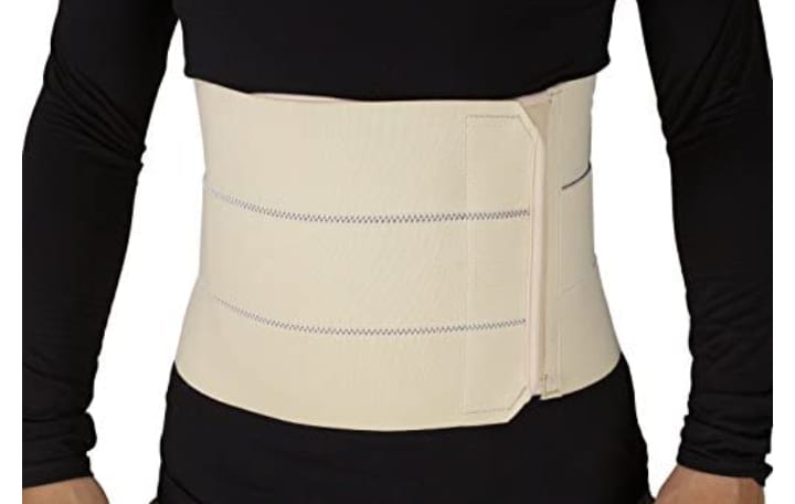 Faja Abdominal Post Operatoria Talla XL 3 Paneles.A=23cm Obbomed Beige ...