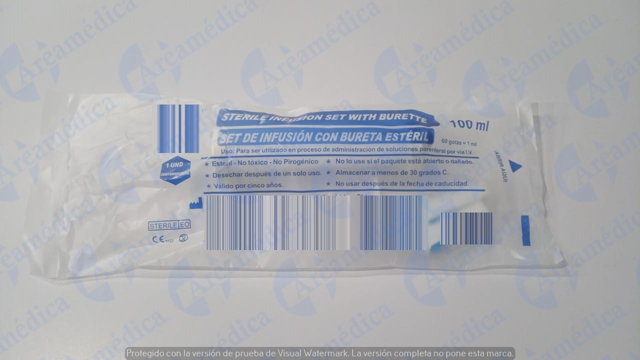 Bureta Soluset 100 ml