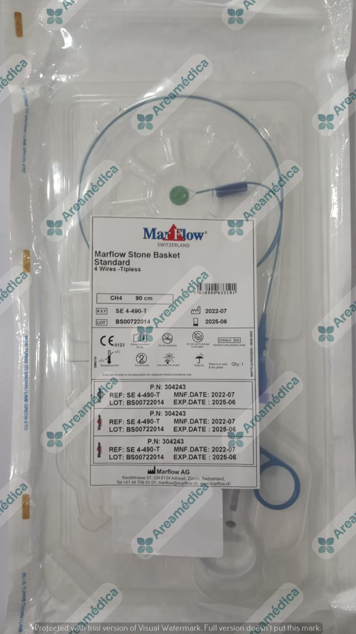 Cesta de Dormia 4Frx4 Hilos Sin Punta Cesta p/Extraccion de Calculos ...