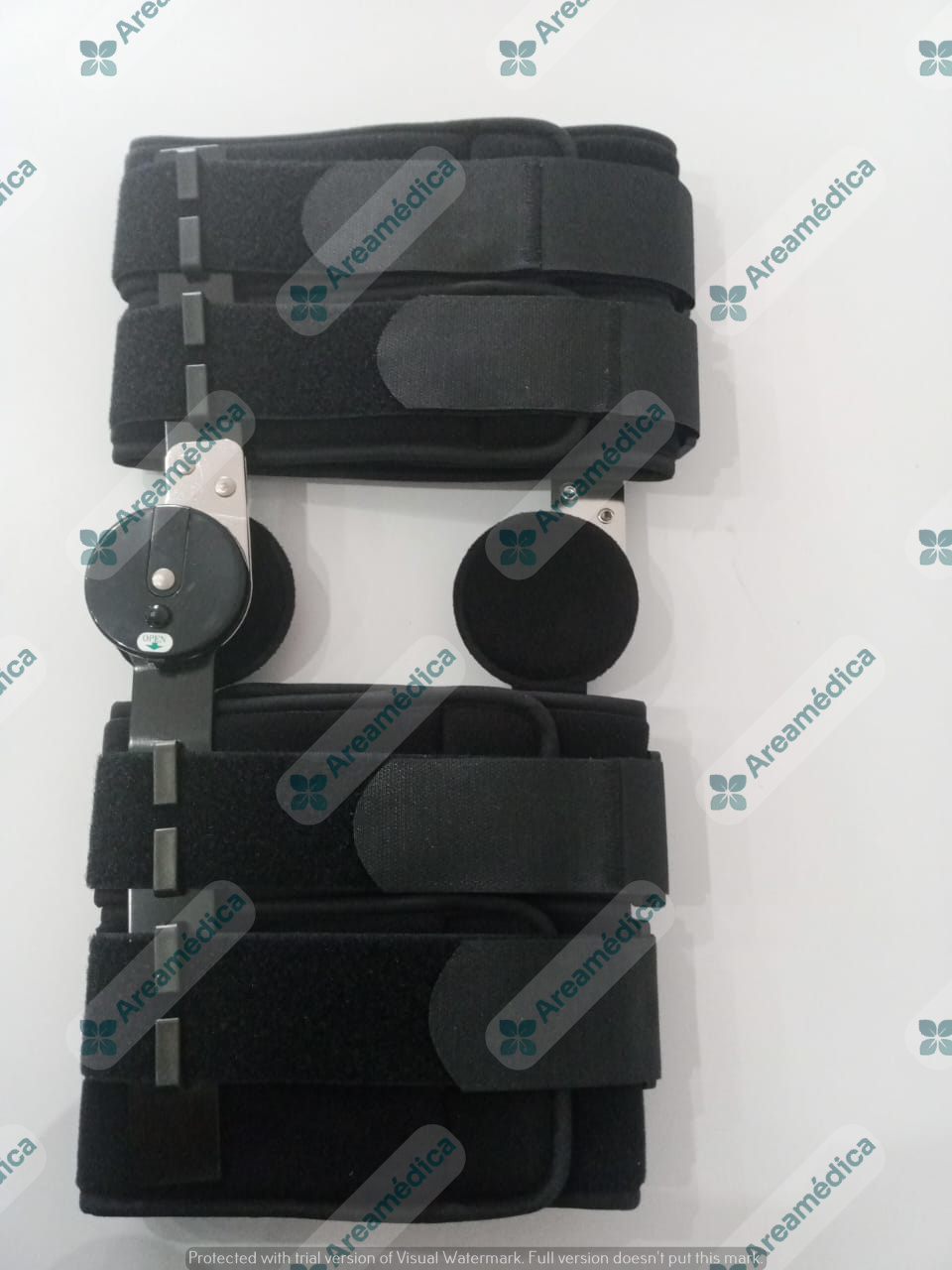 Rodillera Articulada Tipo Abrazadera con Bisagra Articulada Ajustable ...