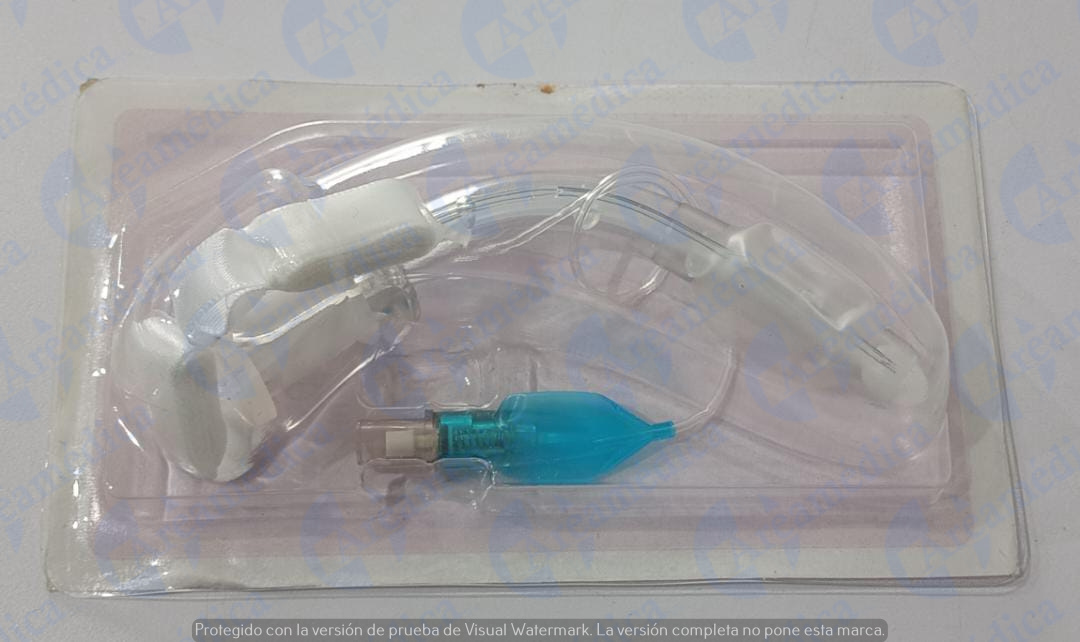 Traqueostomo con balón 7.5 mm