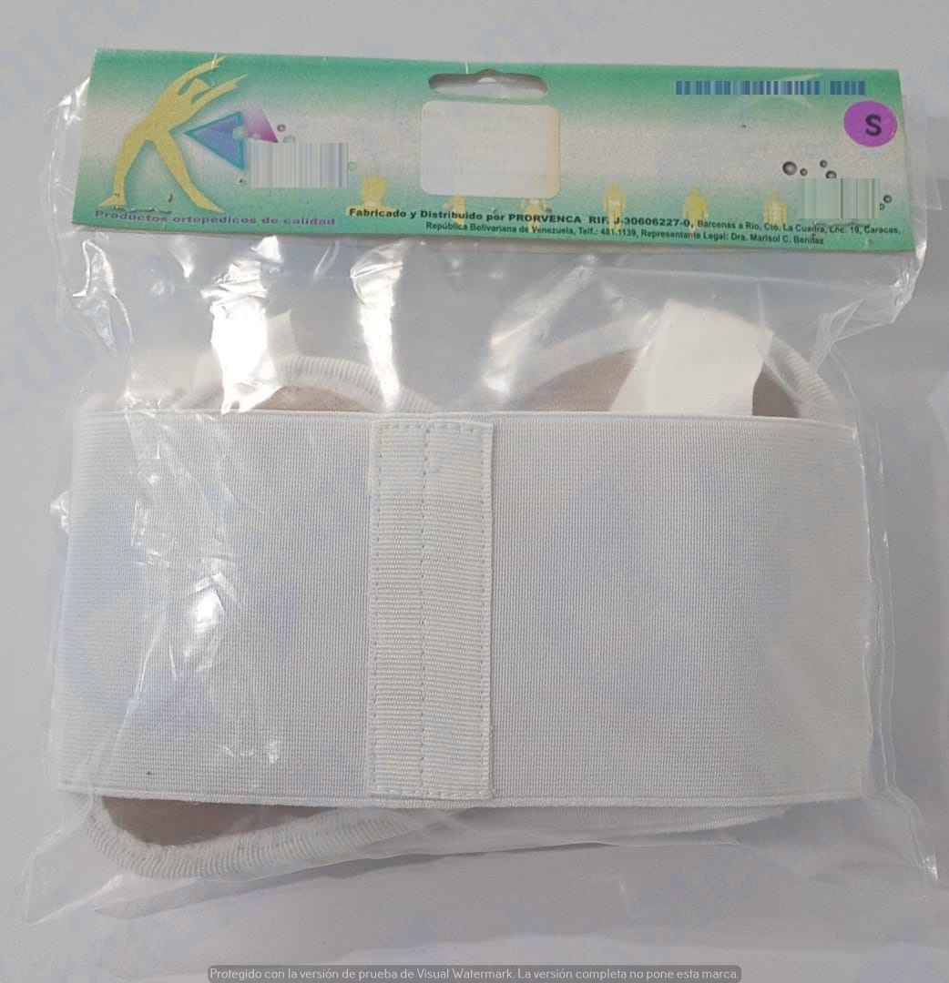Faja inguinal soporte cinturon hernia talla S