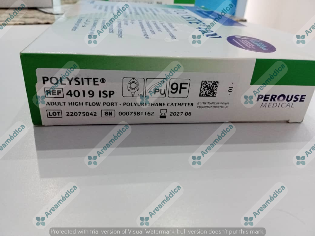 Cateter Puerto Port 9 Fr Implantable Marca Perouse Para Quimioterapia ...