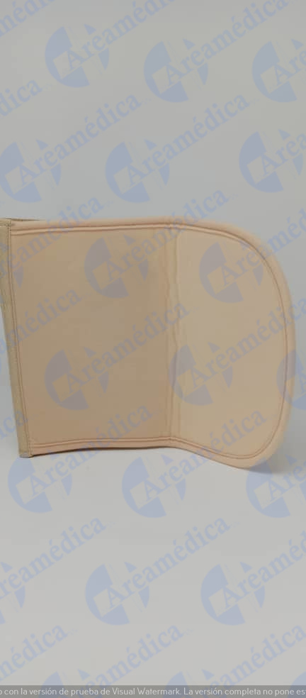Faja abdominal post operatoria talla S (3 paneles 23 cm)