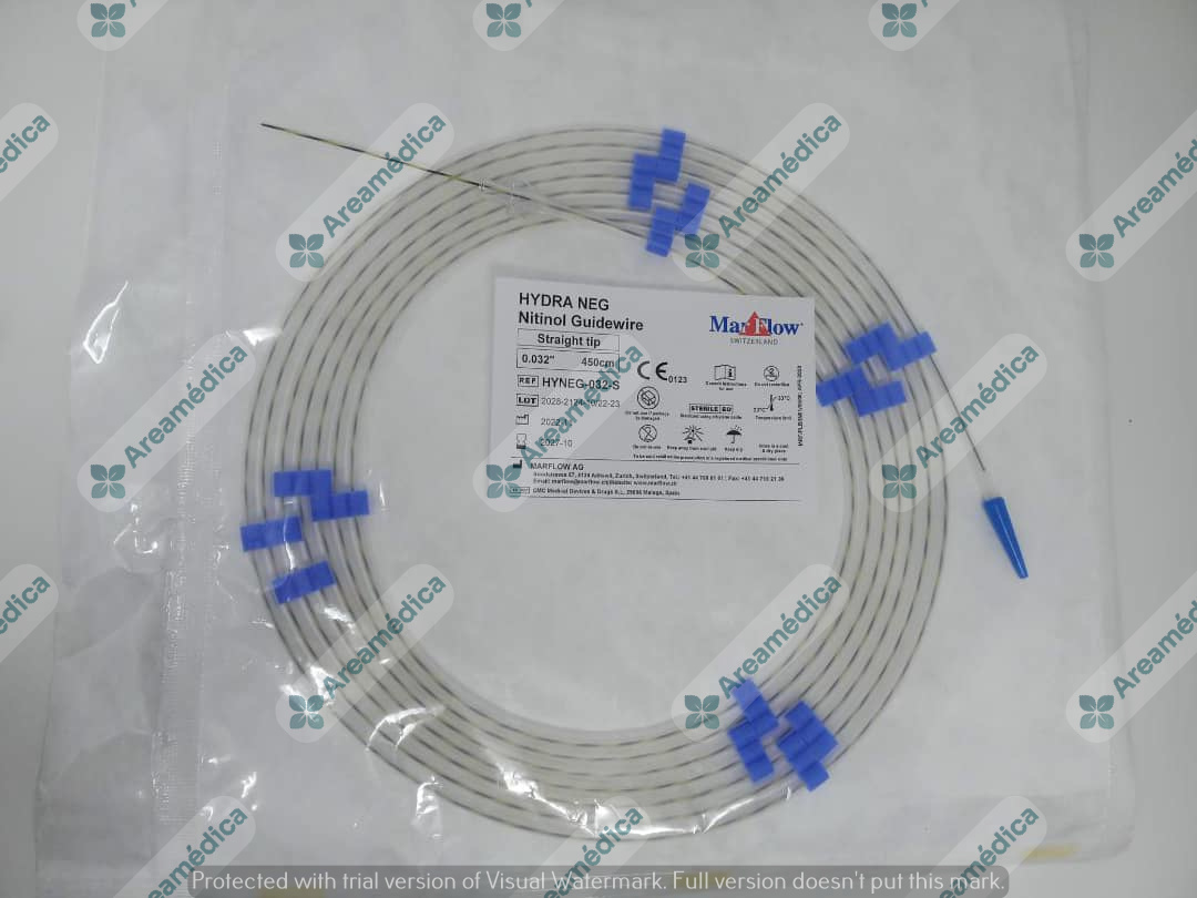 Guia Hidrofilica De Nitinol 0.032x450cm Biliar/Gastro Punta Recta Super ...