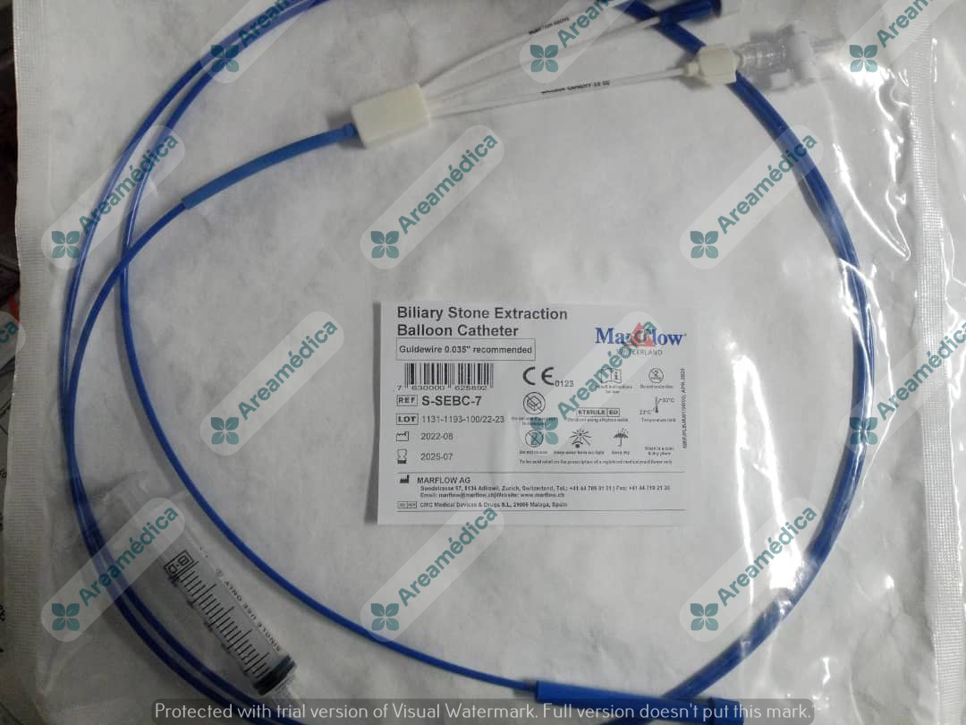 Balon Fogarty 7Fr para Extraccion De Calculos Biliares 7Frx200cm S-SEBC-7