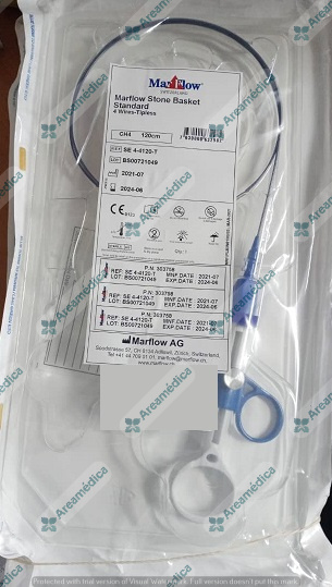 Cesta De Dormia 4Frx4 Hilos Sin Punta Cesta P/Extraccion de Calculos ...