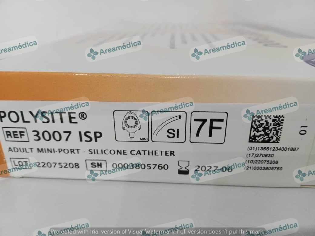 Cateter Puerto 7 Fr Implantable Para Quimioterapia Polysite 3000 (E )