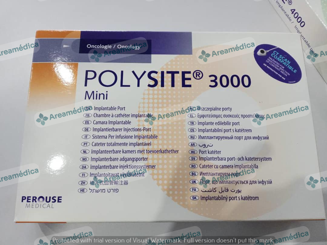 Cateter Puerto 7 Fr Implantable Para Quimioterapia Polysite 3000 (E )