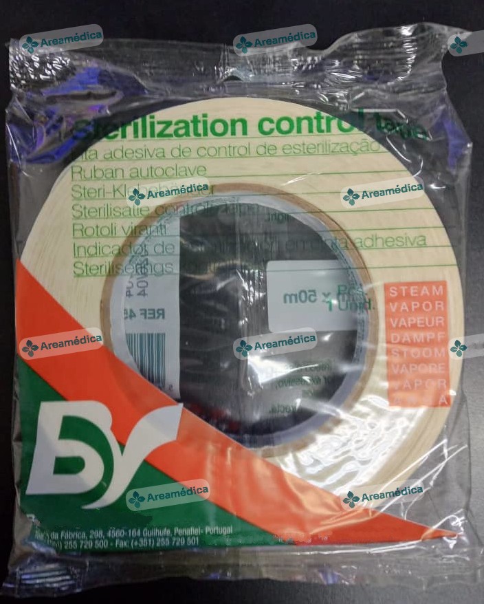 Cinta Testigo Vapor 3 /4 PLG 19mm x 50m Para Autoclave Cinta de ...