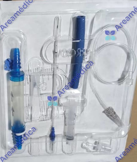 Set Cateter Neumotorax 8Fr x 16cm Arrow con Valvula de Heimlich (E )