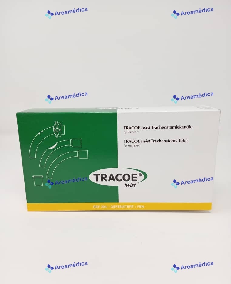 Traqueostomo Sin Balon Con Fenestra 8mm 304-08 Tracoe Twist (E )