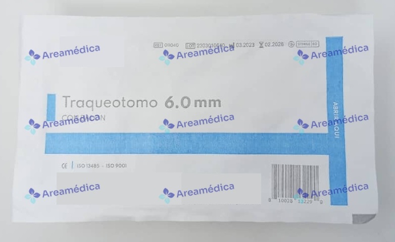 Traqueostomo 6.0 mm con Balon Traqueotomo Descartable Tubo de ...