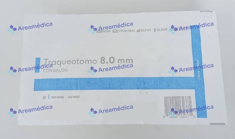 Traqueostomo 8.0 mm con Balon Traqueotomo Descartable Tubo de ...