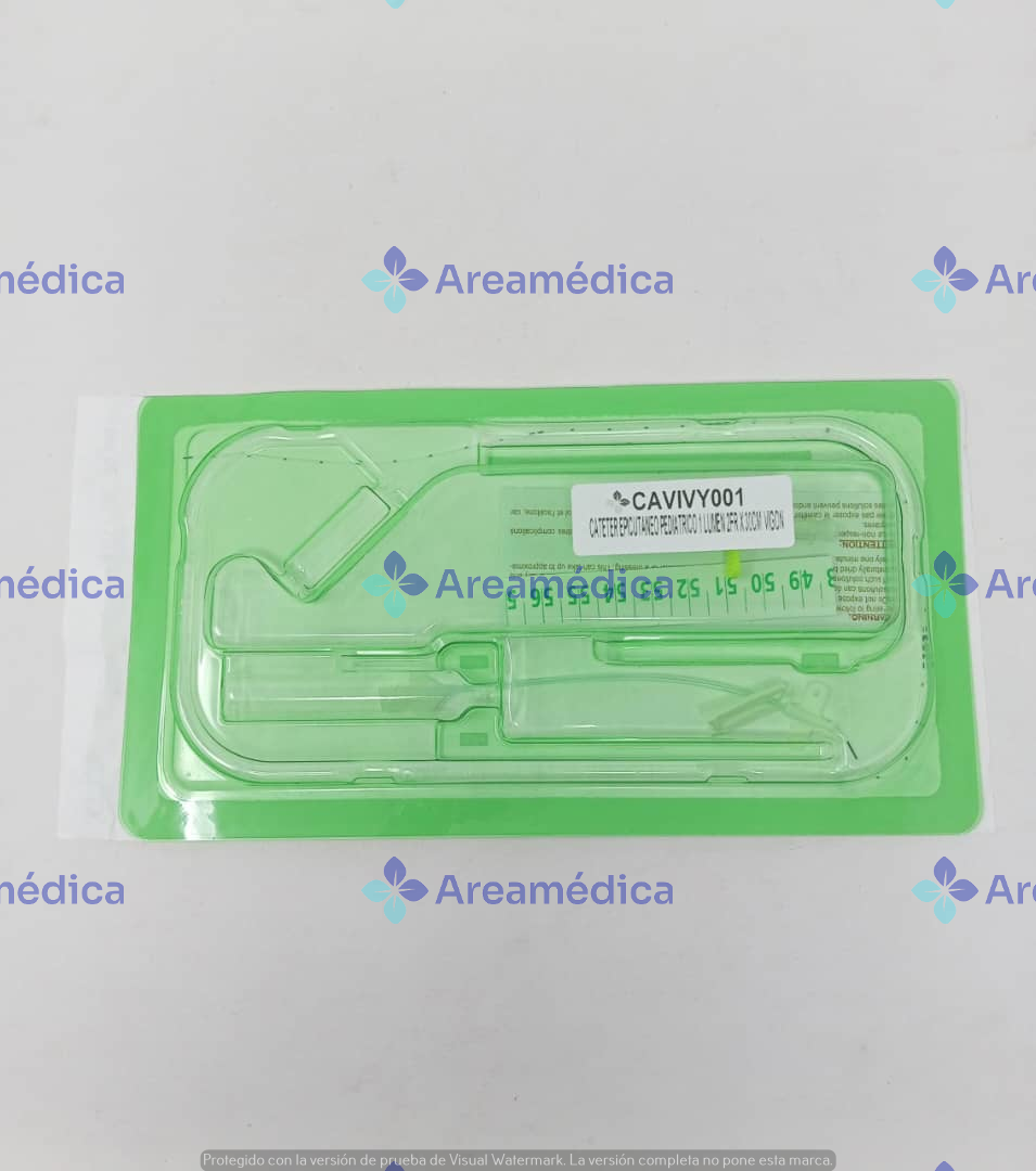 Cateter Epicutaneo Pediatrico Central PICC 1 Lumen 2FRX30CM