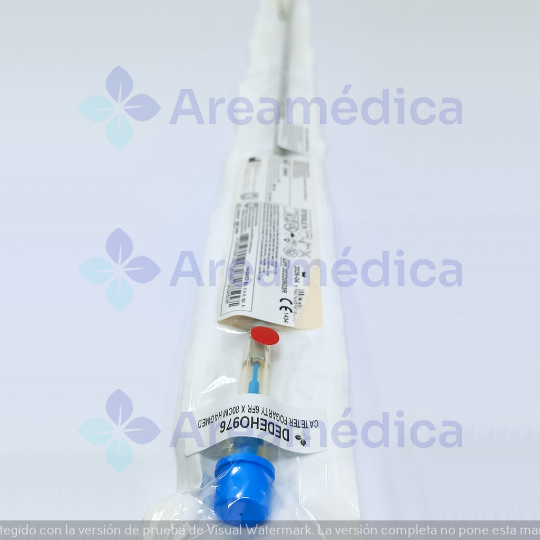 Cateter Fogarty 6FR X 80CM Embolectomía Balon De Latex Cuerpo de Silicon