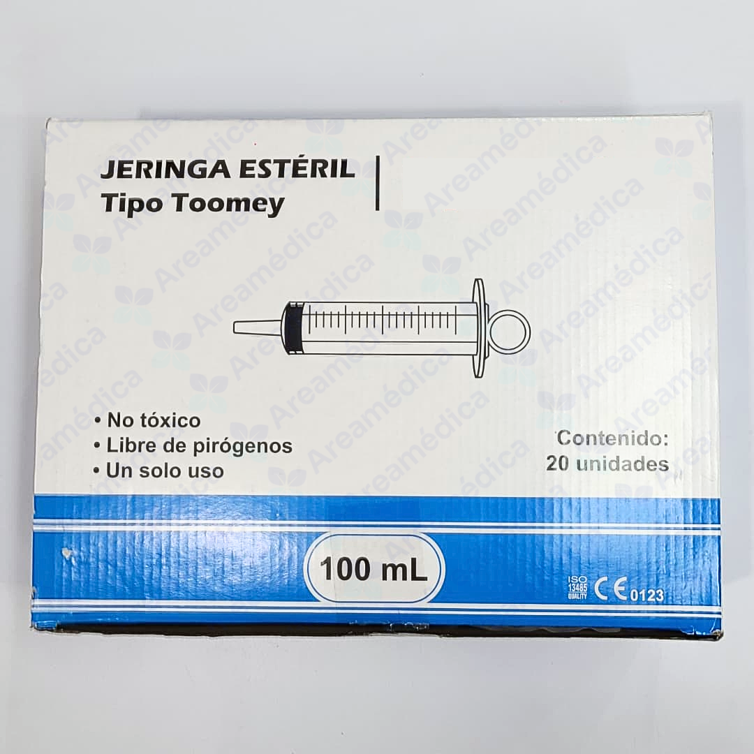 JERINGA 100CC TIPO TOOMEY PUNTA CATETER PRECIO X UND TOMMY TOMY TOMEY