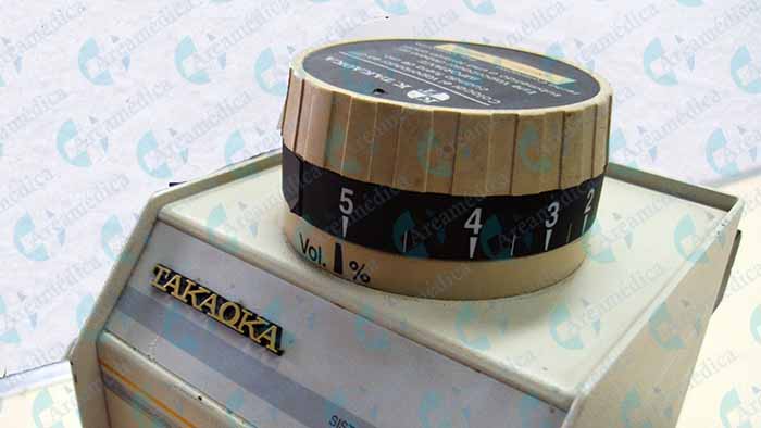 Vaporizador de Enflurano Takaoka Enflovapor 1223