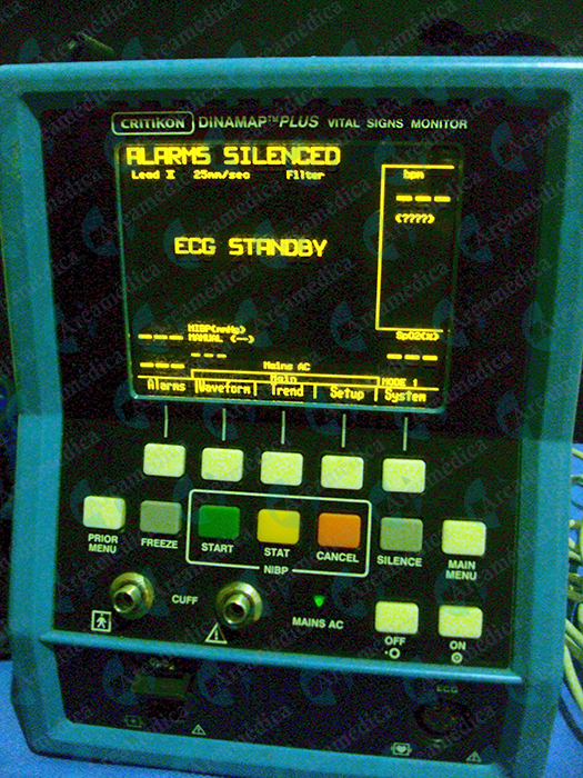 Monitor multiparametro Critikon Dinamap Plus ECG SPO2 NIBP