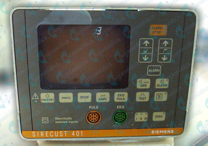Monitor cardiaco de ECG Siemens