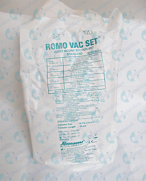 Vencido Drenaje portovac 1/5 16fr 5,3mm producto vencido Uso veterinario